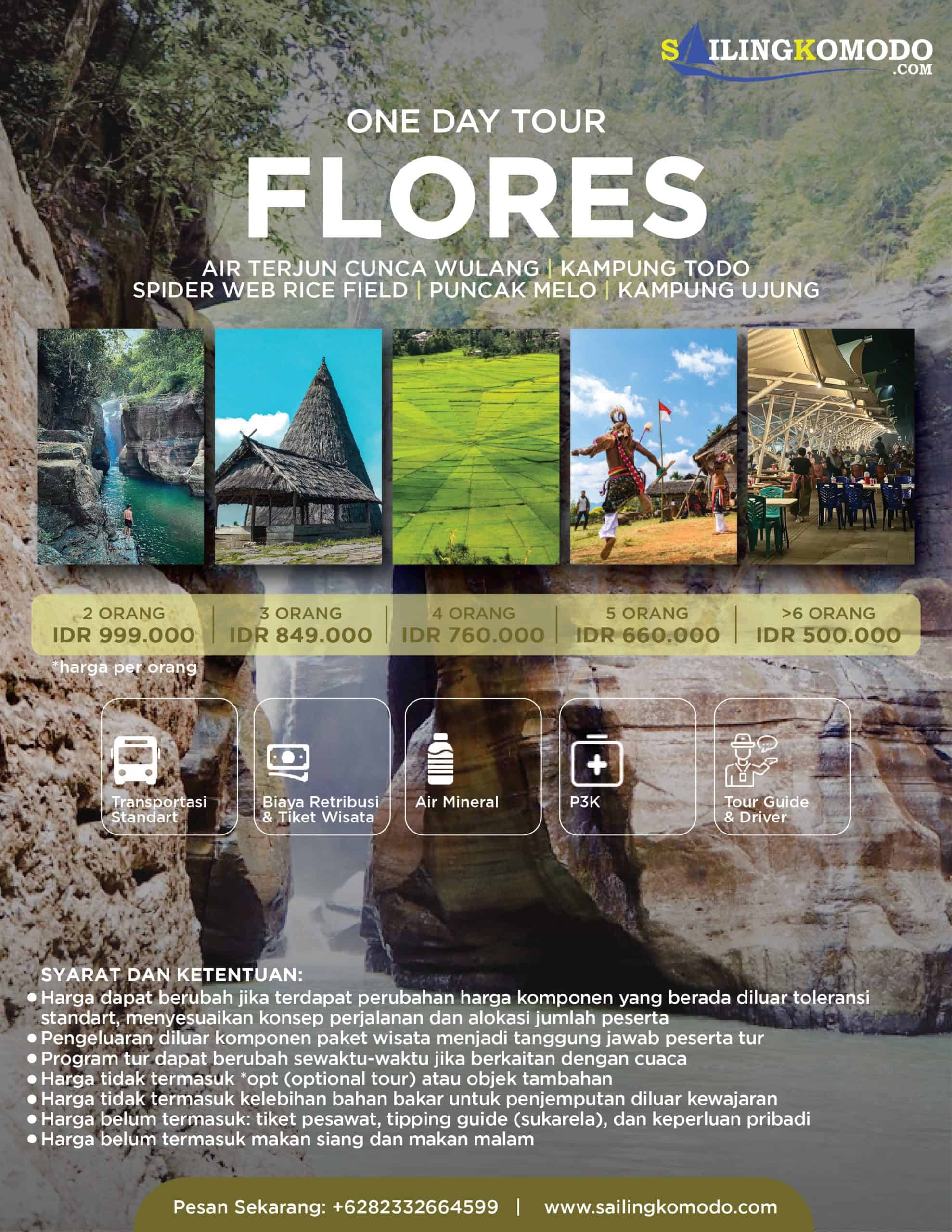 One Day Flores Tour - Sailing Komodo